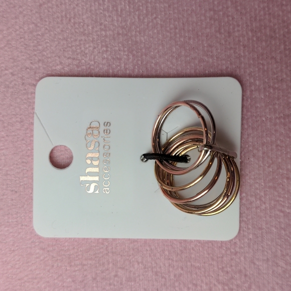 Shasa | Jewelry | Shasa Minimalist Neutral Rose Gold Silver And Gold ...